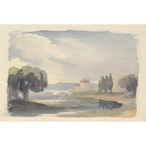 17 Stories Sully Watercolor Landscape Studies II | Wayfair.co.uk